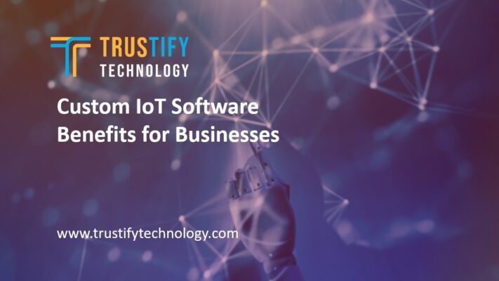 Custom IoT Software Benefits for Businesses - Trustify Technology